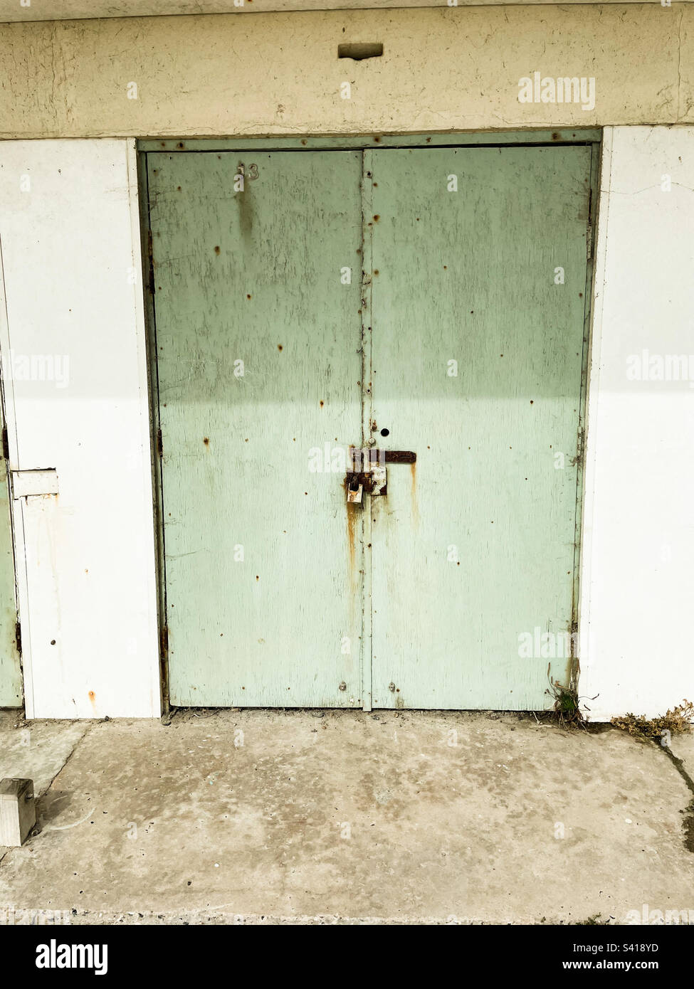 Rottingdean beach hut, Sussex Stock Photo - Alamy