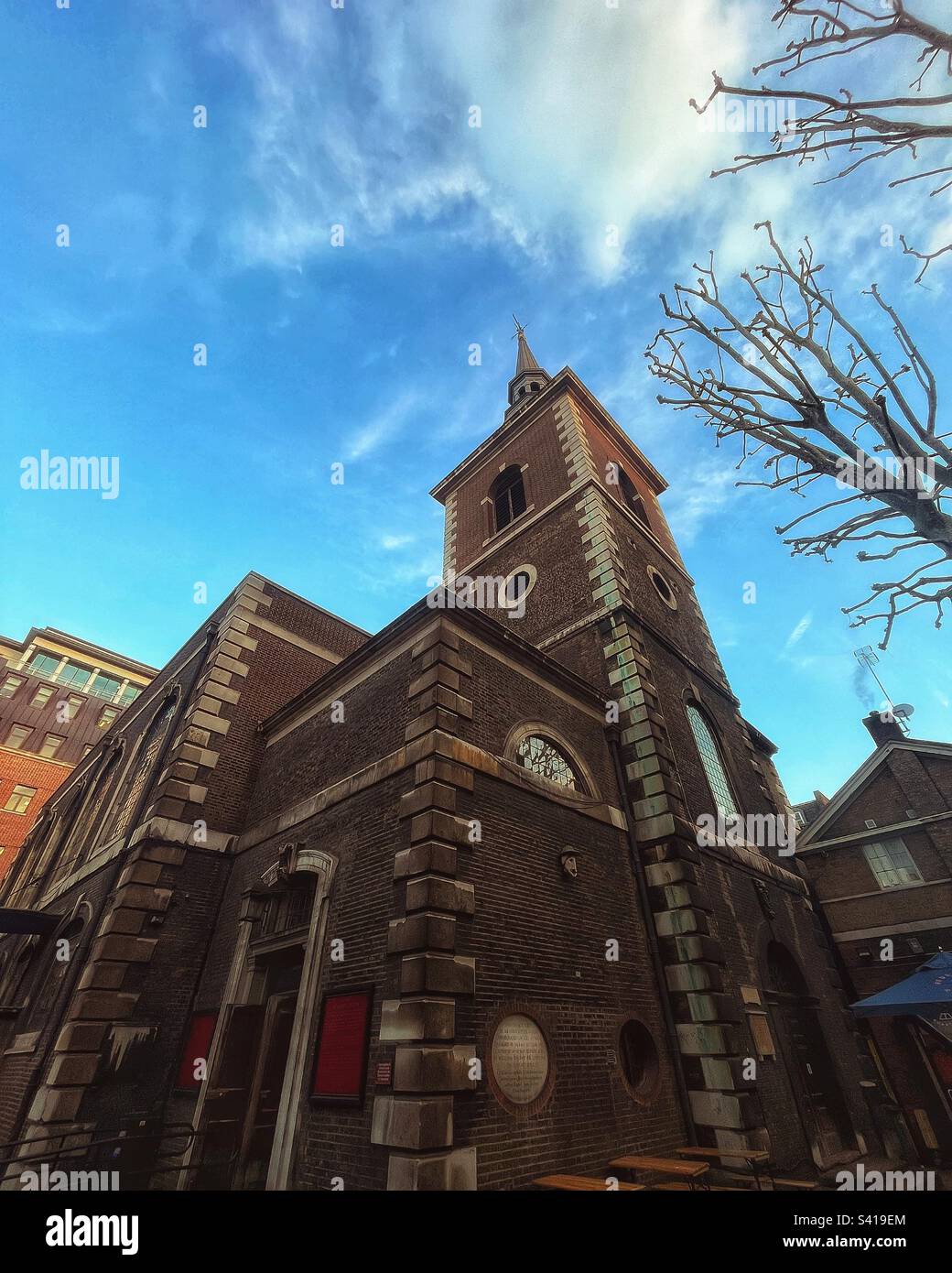 Designed by Christopher Wren, St James's Church, Piccadilly, also known ...