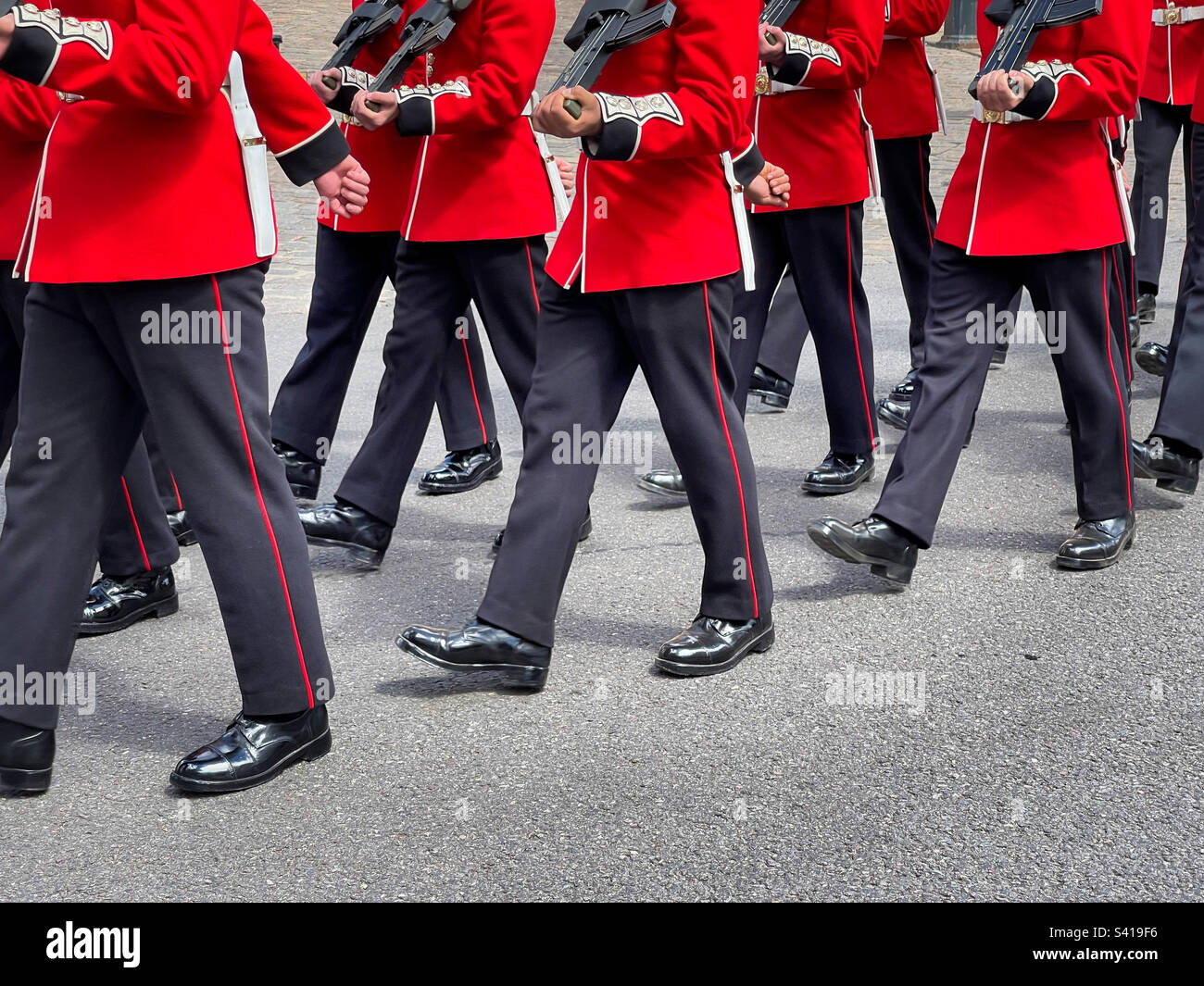 On the March Stock Photo - Alamy