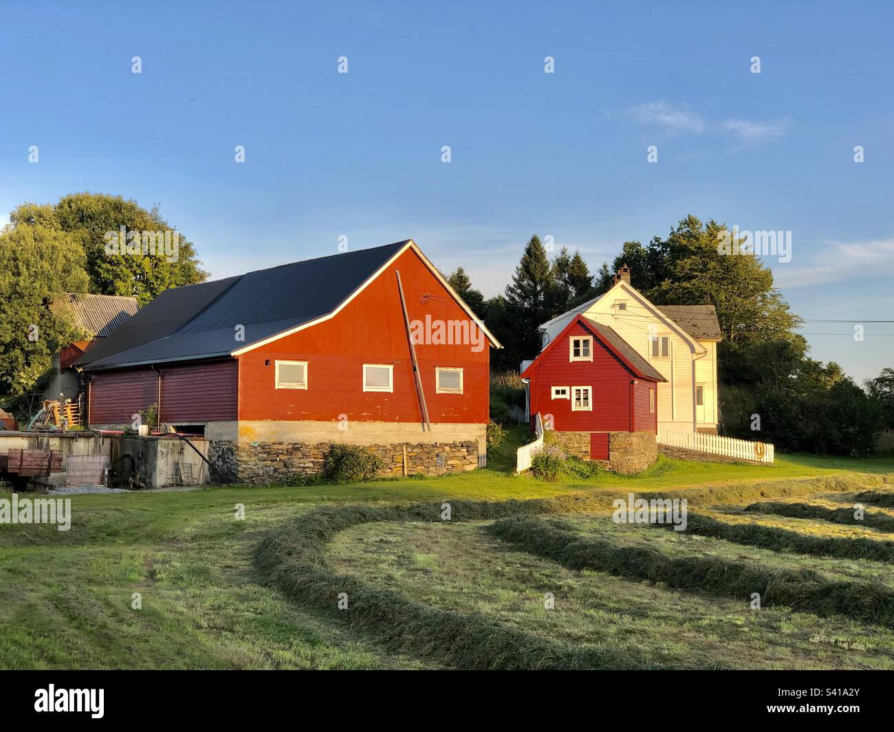 Norwegian farm hi-res stock photography and images - Alamy