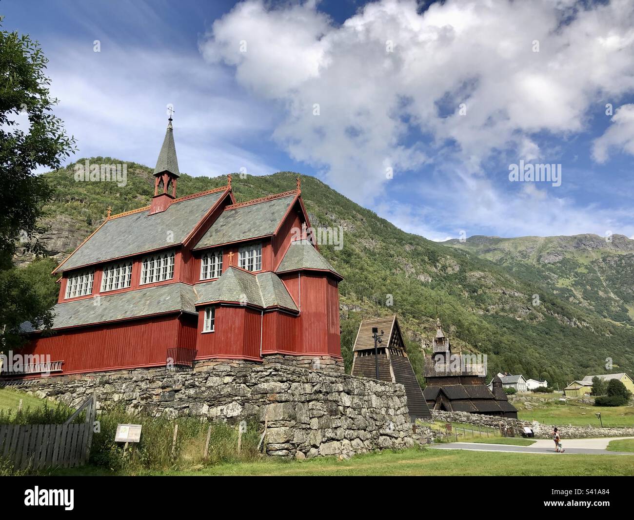 Borgund stave church Norway Stock Photo - Alamy