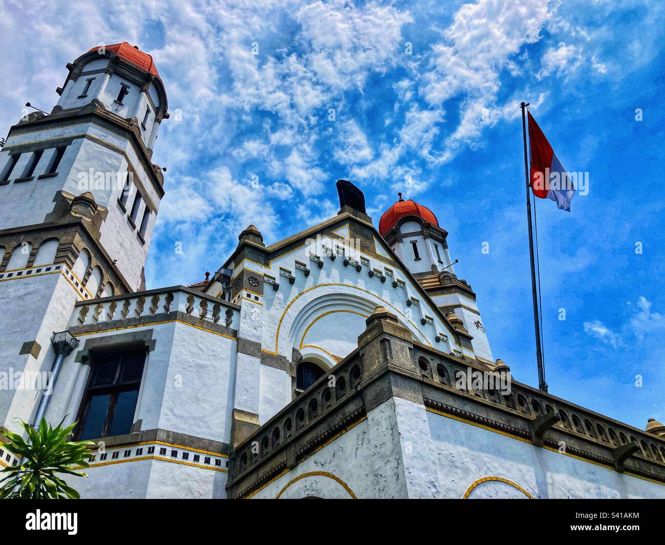 Semarang Indonesia old Dutch colonial building Lawang Sewu Stock Photo ...