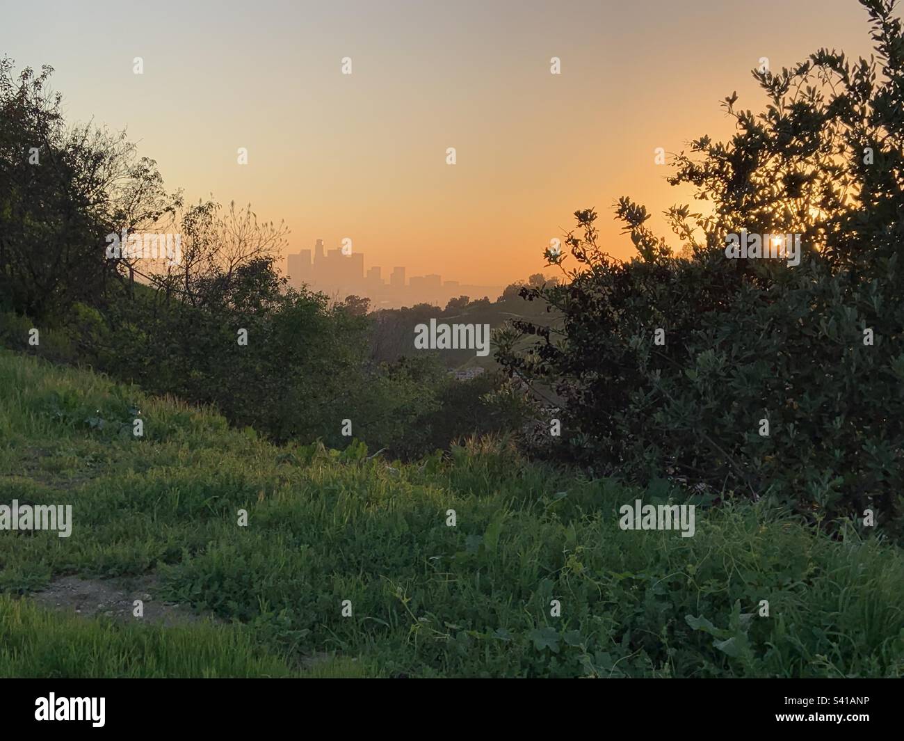 Los angeles sunset hi-res stock photography and images - Alamy