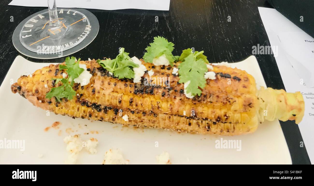 Mexican Corn On The Cob Stand