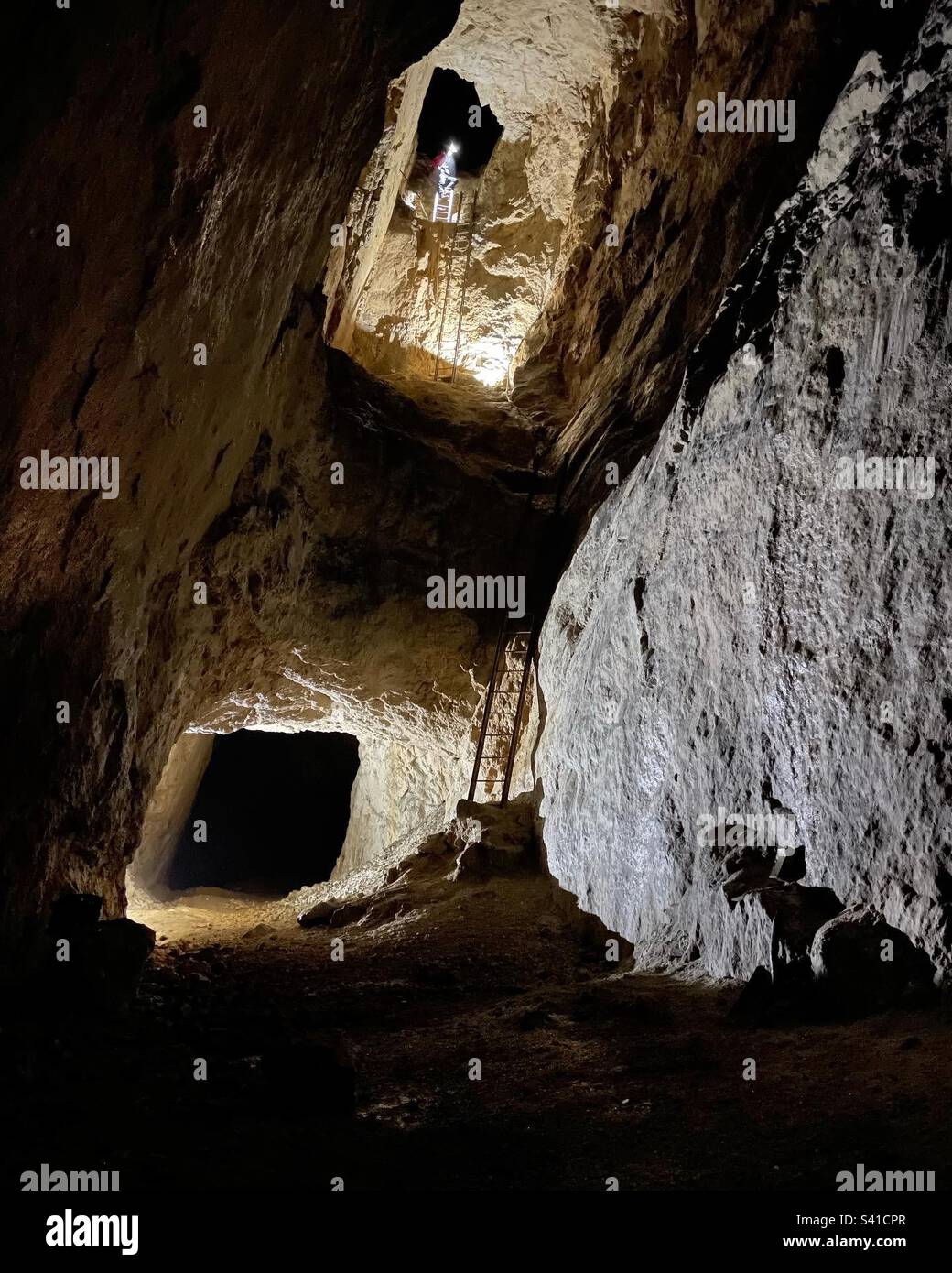 Caving ladder hi-res stock photography and images - Alamy