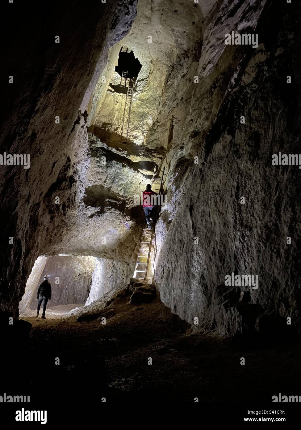 Long ladder ladders hi-res stock photography and images - Alamy