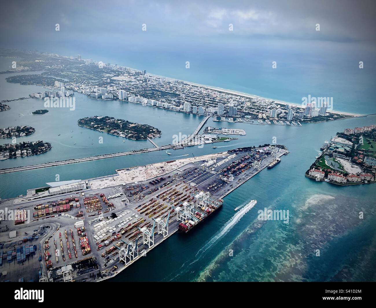 Miami beach islands hi-res stock photography and images - Alamy