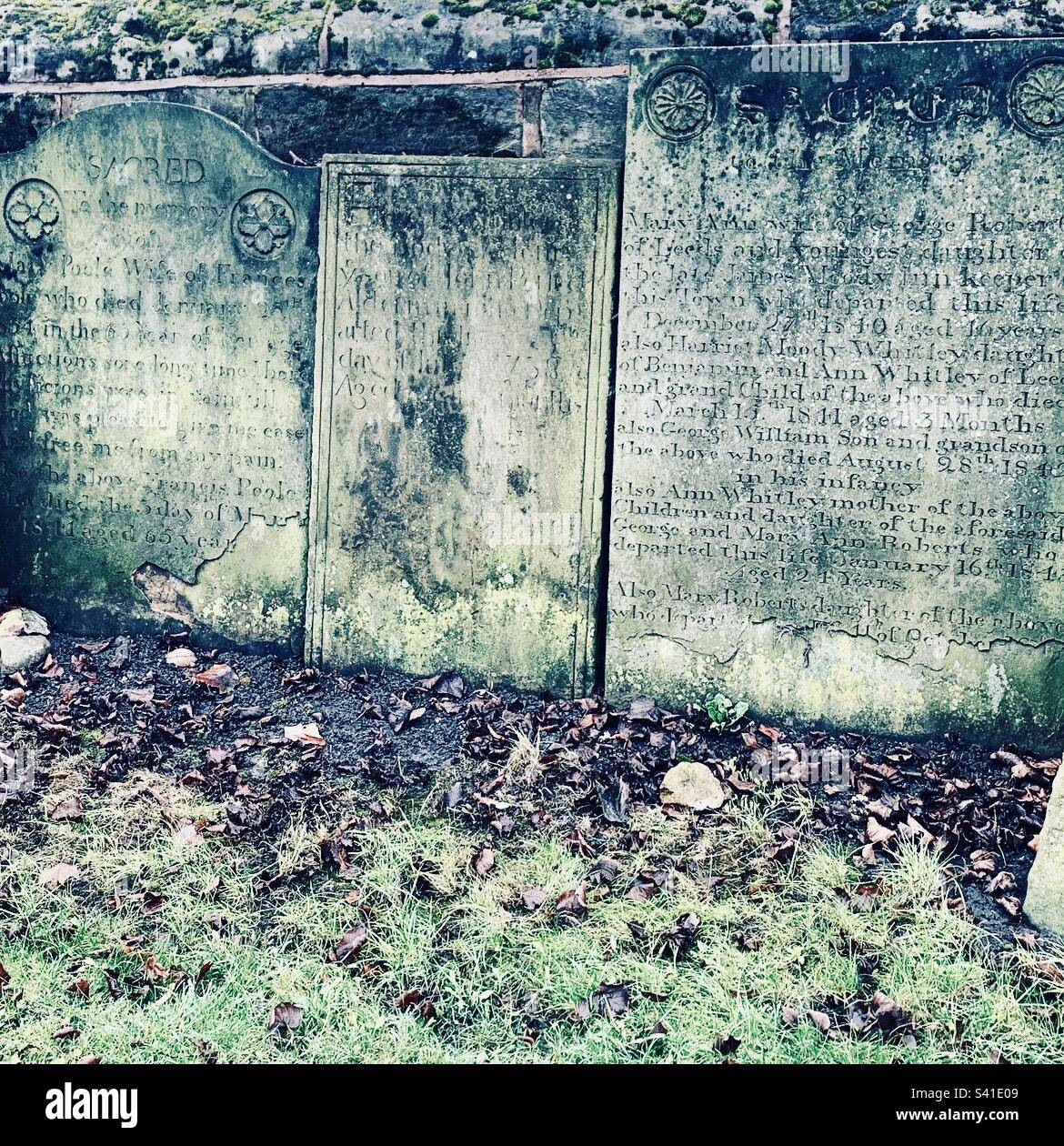 Spooky gravestone hi-res stock photography and images - Alamy