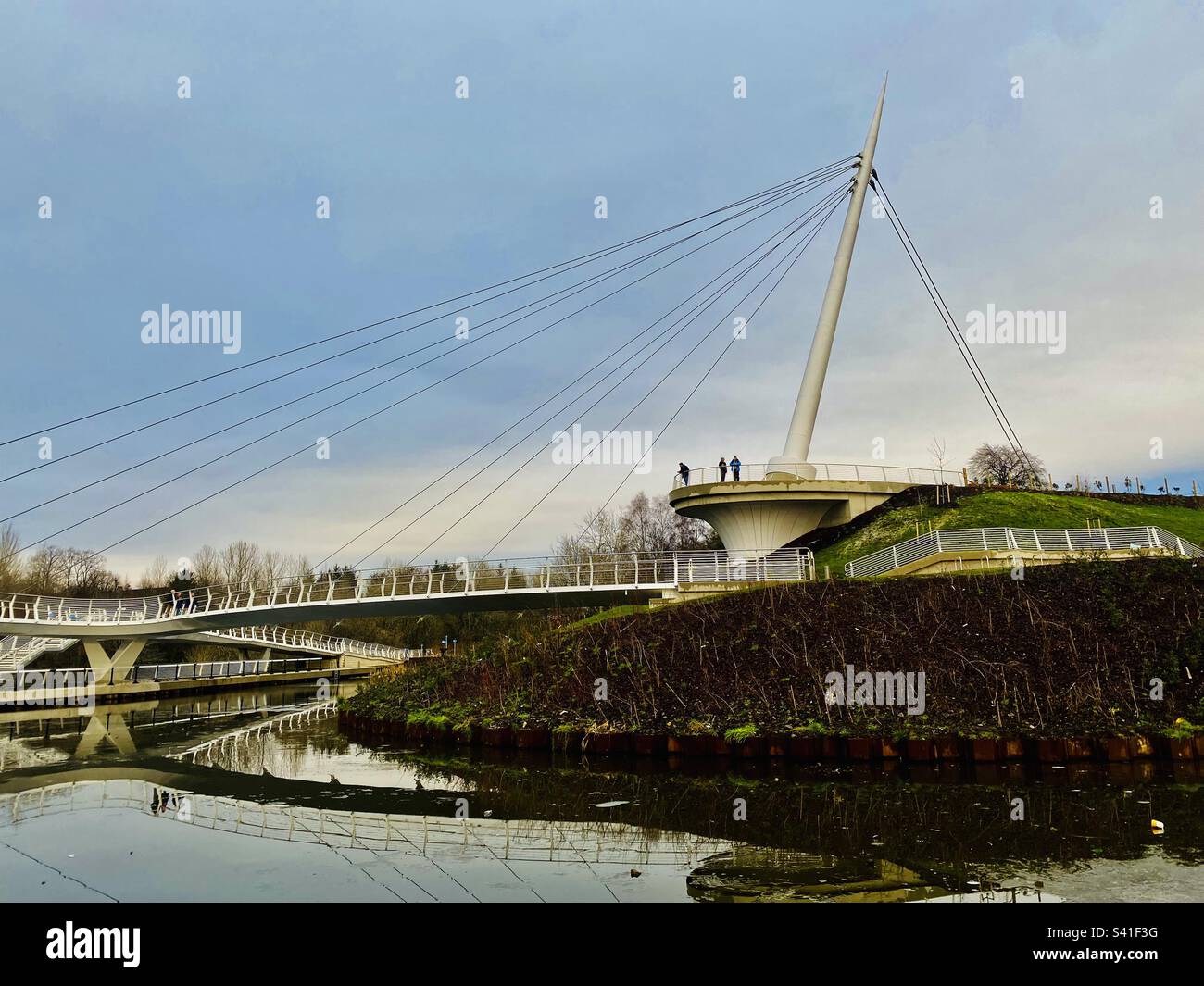 Stockingfield junction bridge hi-res stock photography and images - Alamy