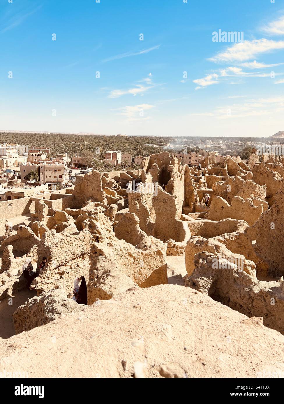 Shali castle - siwa - egypt Stock Photo - Alamy