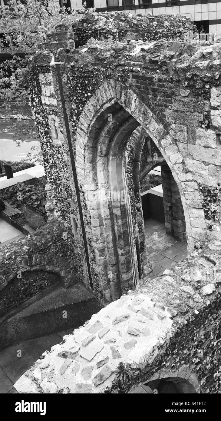 Remains of Elsing Spital (Elsing’s Hospital), medieval hospital founded ...