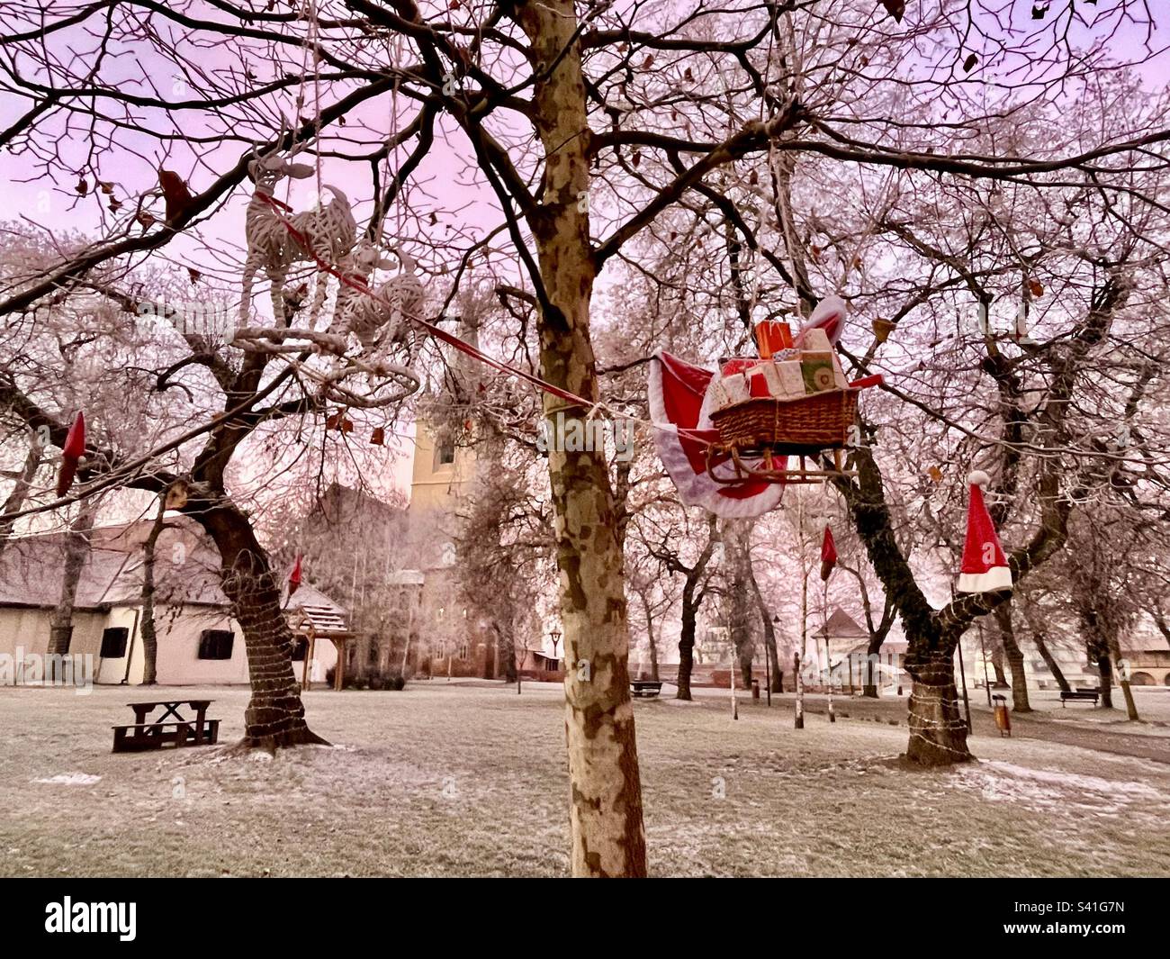 The coming santa claus hi-res stock photography and images - Alamy