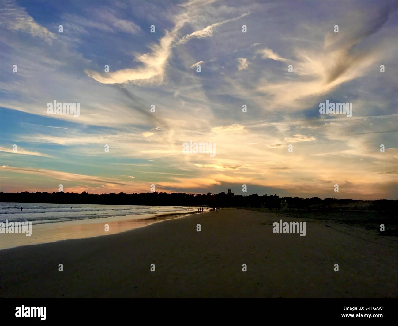 Second beach sunset hi-res stock photography and images - Alamy