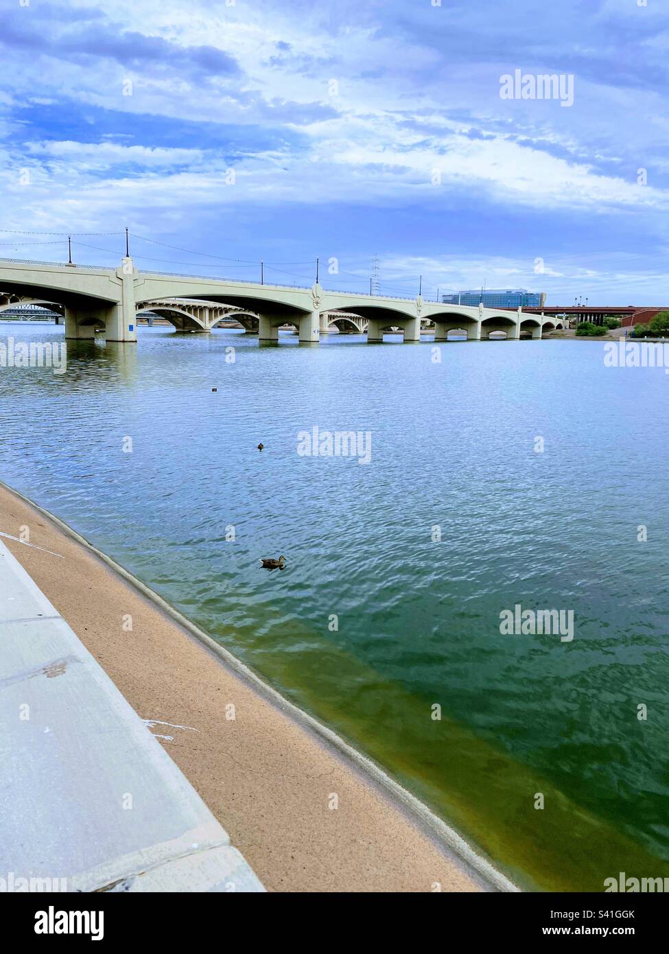 Tempe town lake bridge hi-res stock photography and images - Alamy
