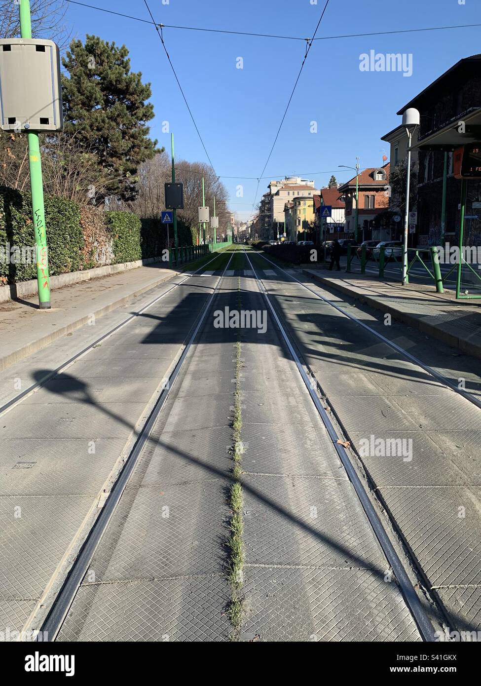 Tram and railway hi-res stock photography and images - Alamy