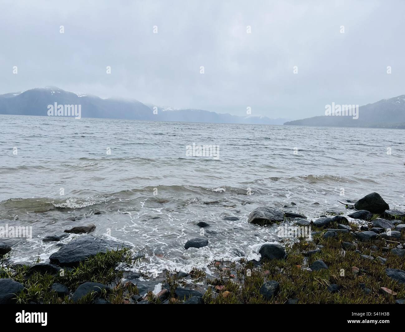 Early morning at mitkof island whale watch observatory Stock Photo - Alamy