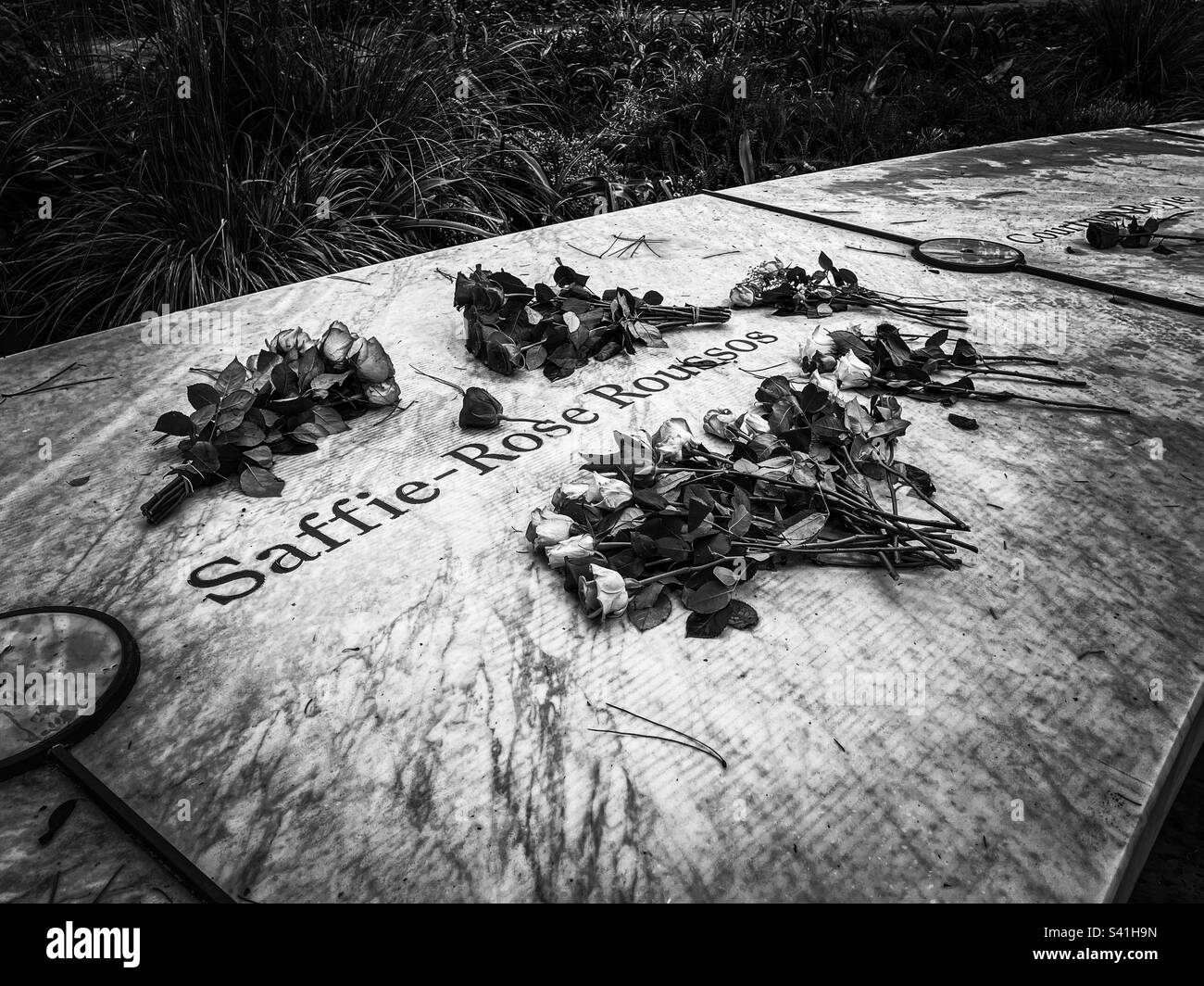 Manchester arena bombing memorial Stock Photo - Alamy