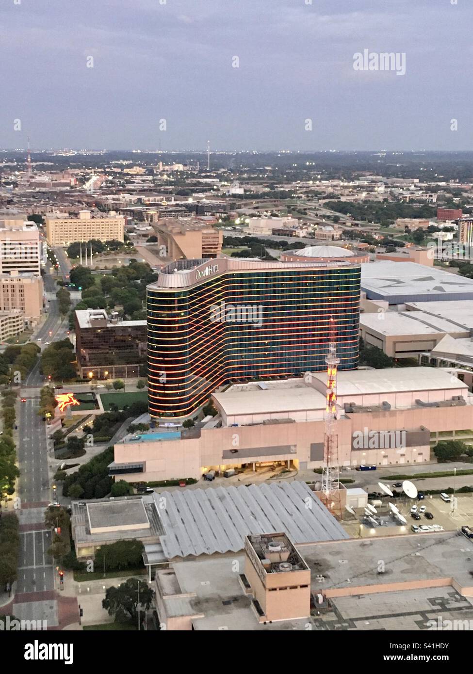 Dallas city view hi-res stock photography and images - Alamy