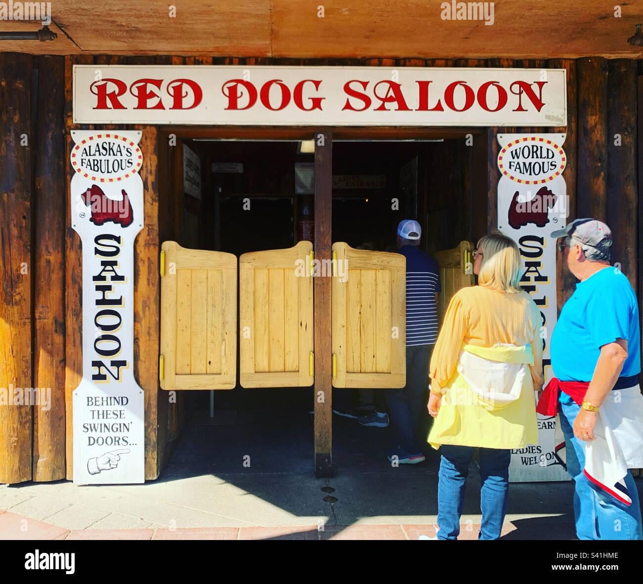 August, 2022, Red Dog Saloon, Juneau, Alaska, United States Stock Photo ...