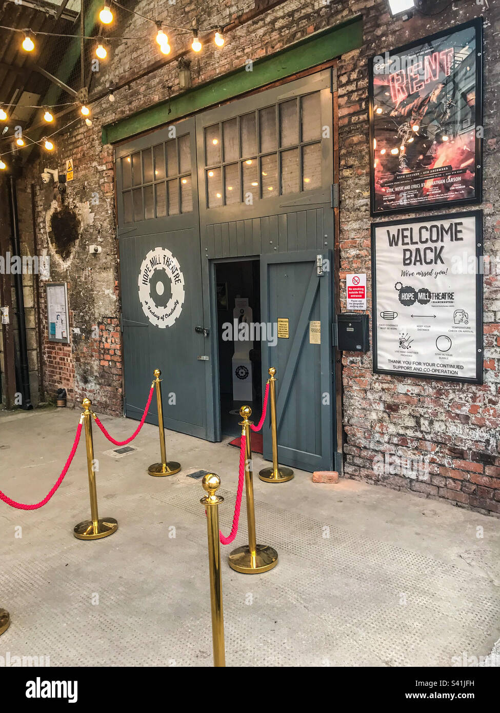 Hope Mill theatre, Manchester Stock Photo - Alamy
