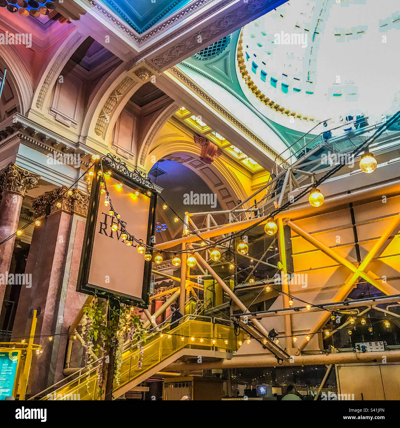 Royal Exchange theatre, Manchester Stock Photo - Alamy