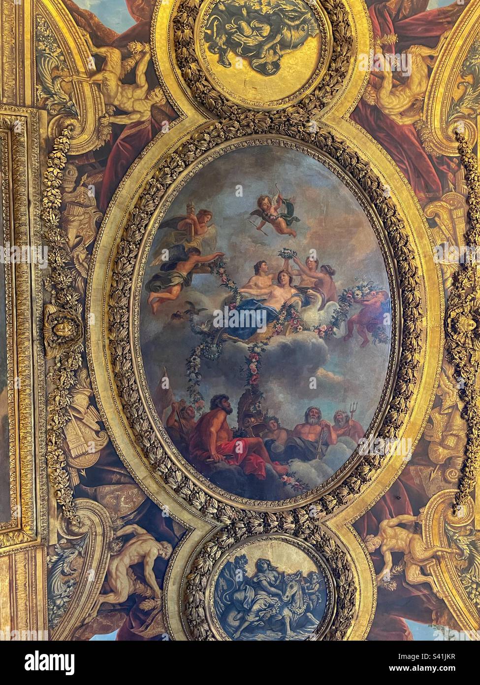 Palace of versailles painting hi-res stock photography and images - Alamy