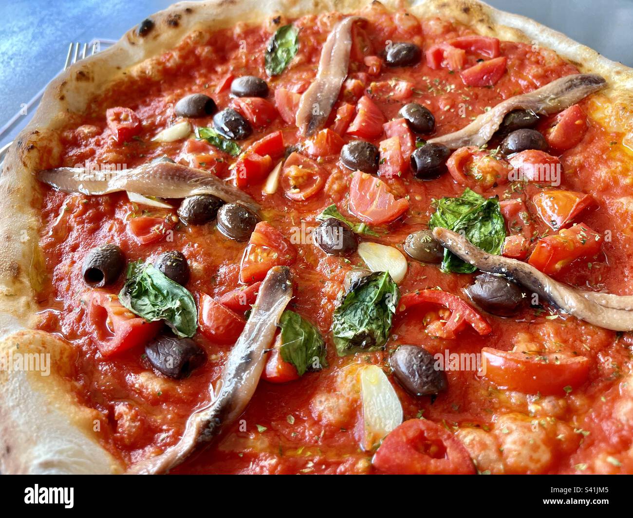 Neapolitan pizza, Naples Stock Photo - Alamy