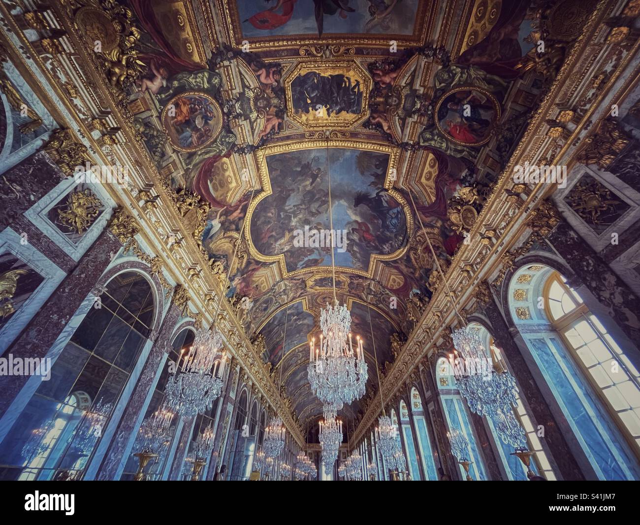 Palace of versailles paintings hi-res stock photography and images - Alamy