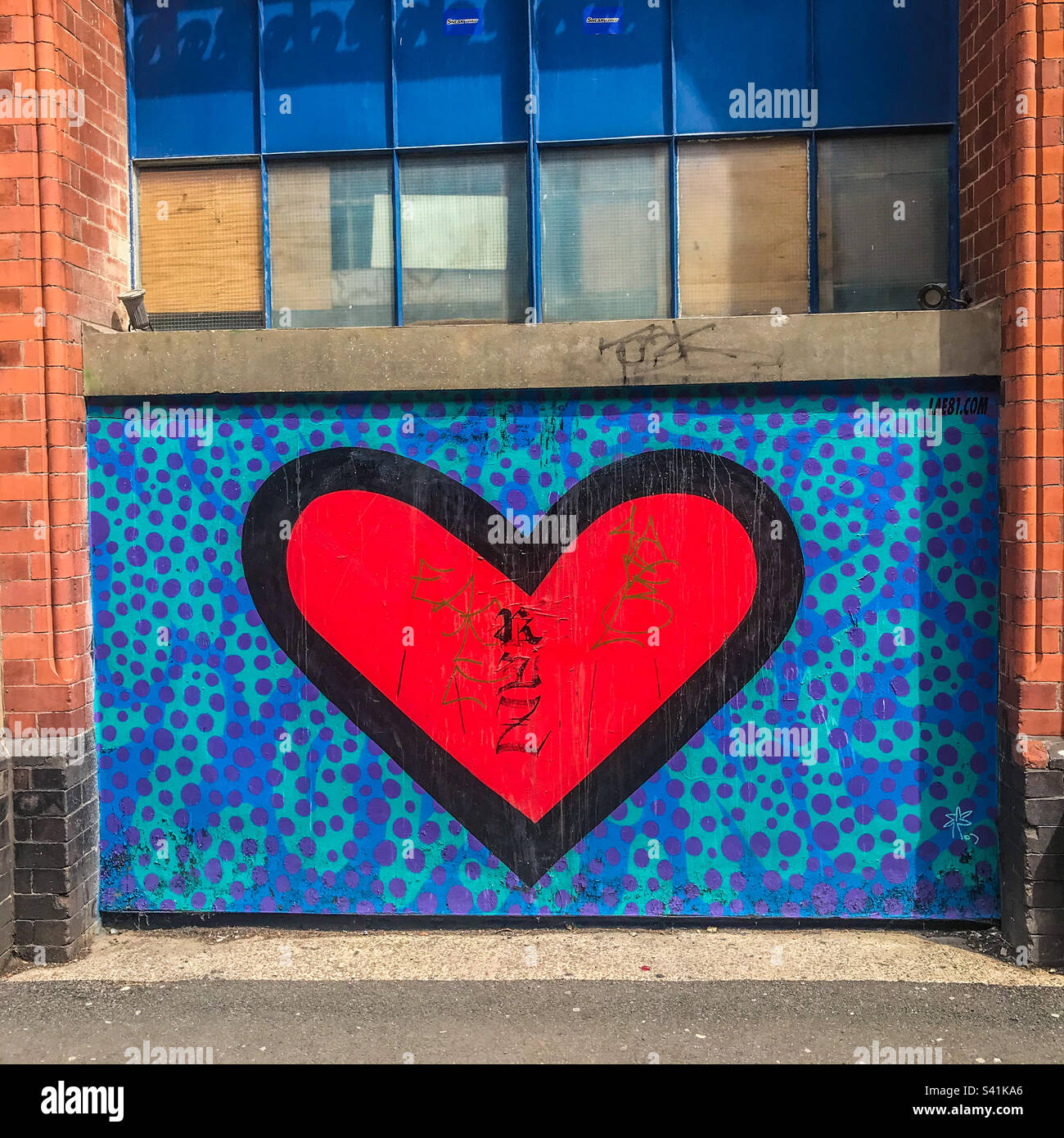 Northern quarter street art, Manchester Stock Photo - Alamy