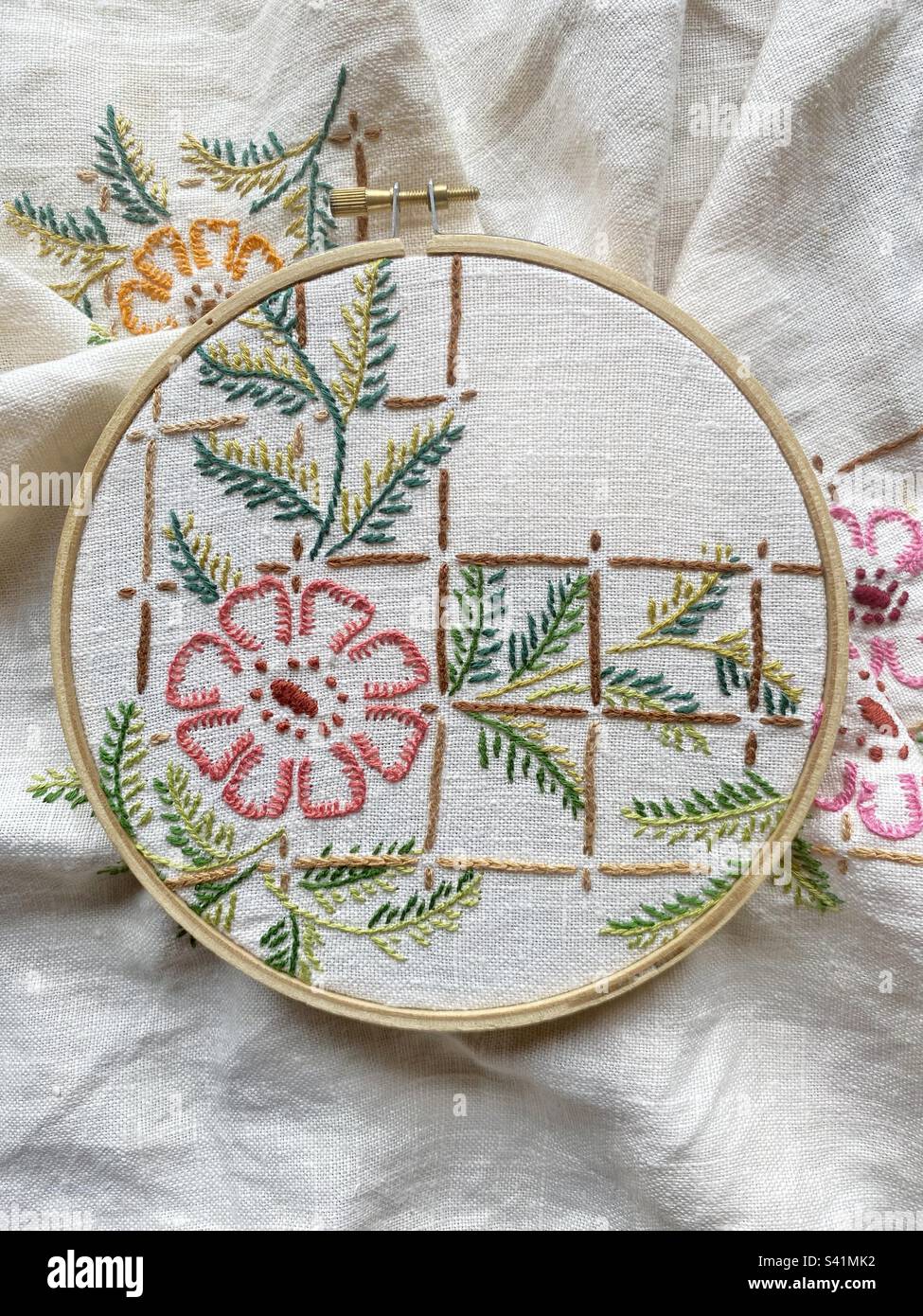 Embroidery logo space hi-res stock photography and images - Alamy