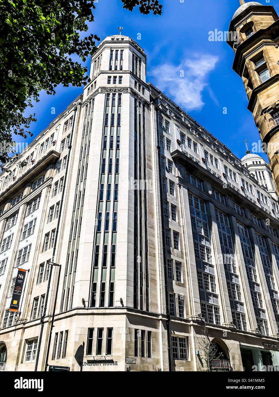 Sunlight house, Manchester Stock Photo - Alamy