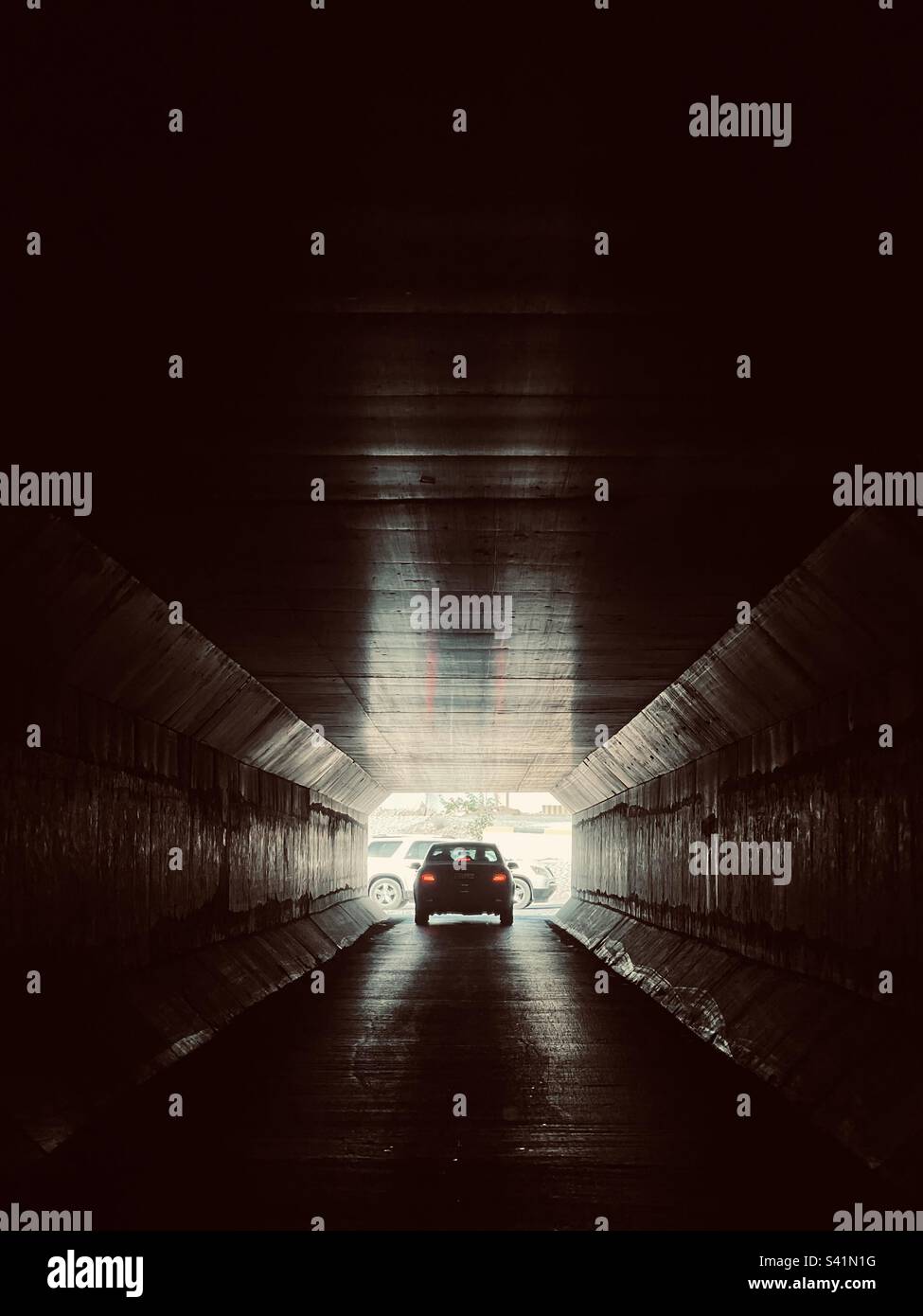 Shadow tunnel hi-res stock photography and images - Alamy