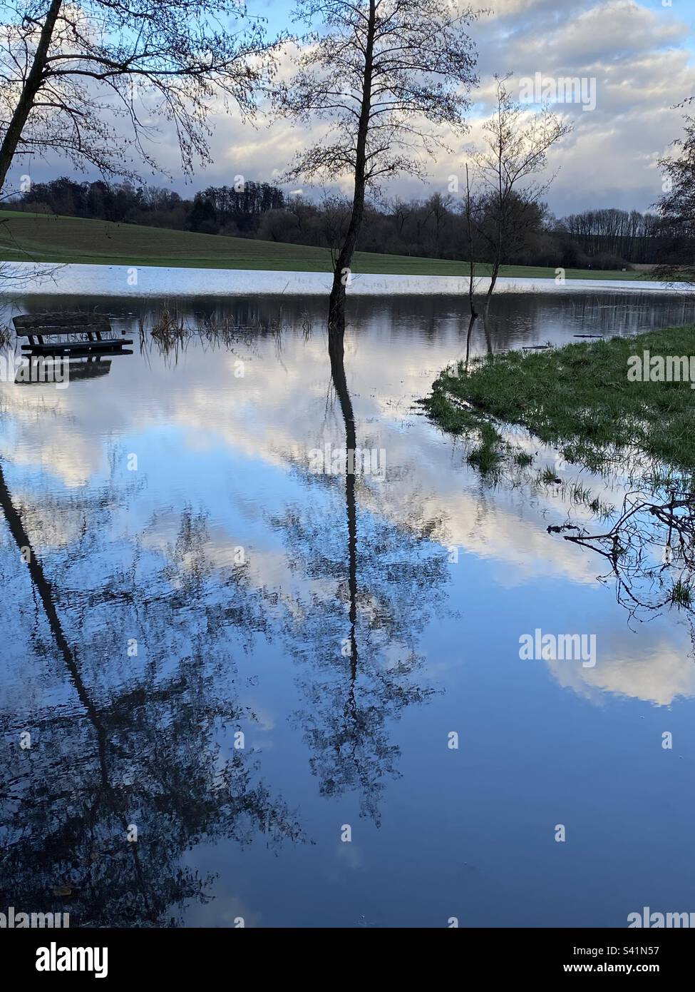 Flooded nature reserve hi-res stock photography and images - Alamy
