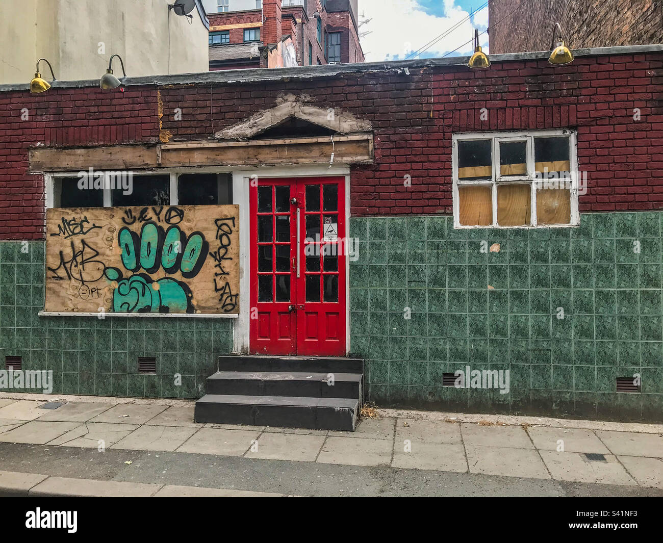 Urban buildings, Manchester Stock Photo - Alamy