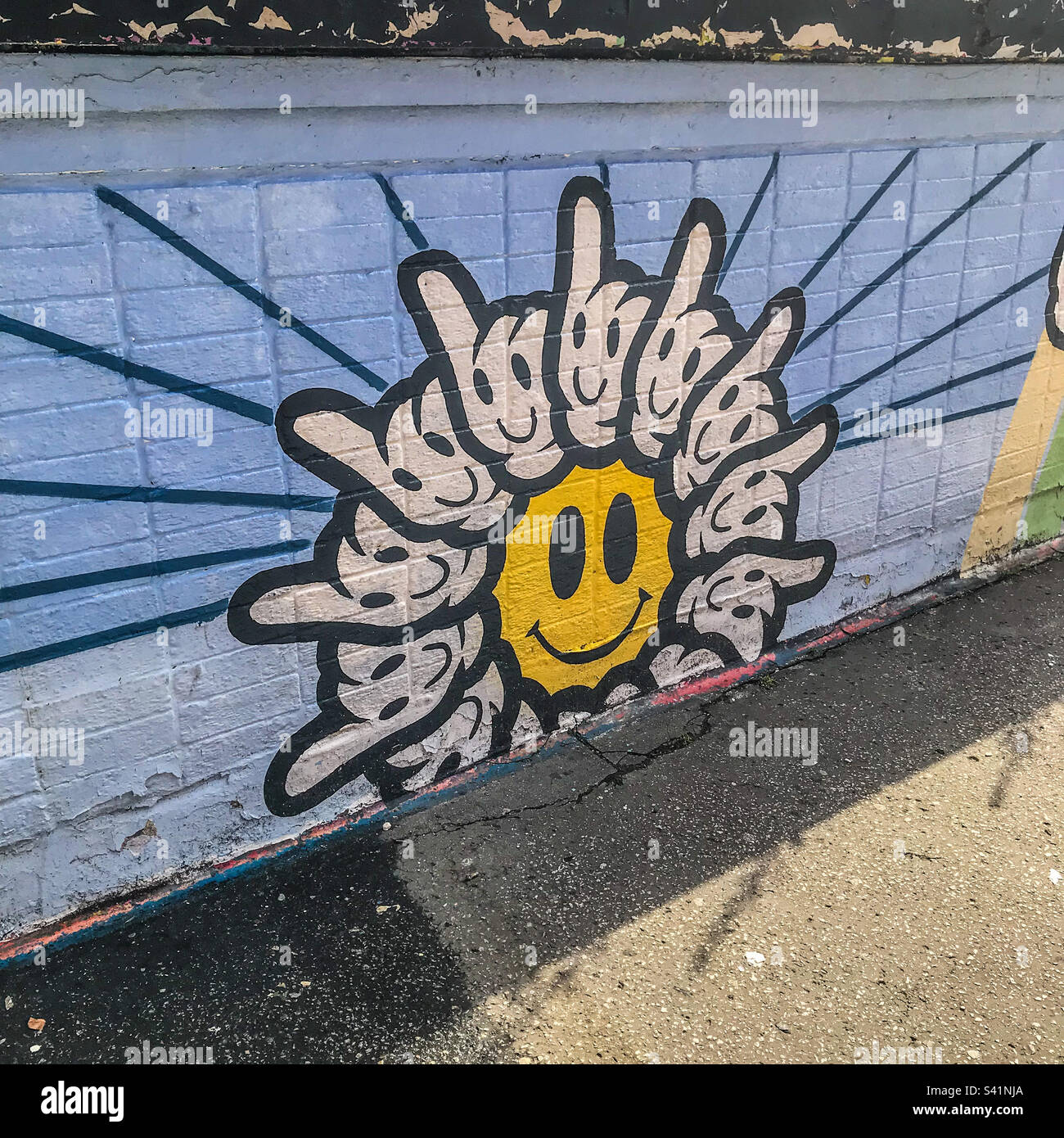 Northern quarter street art, Manchester Stock Photo - Alamy