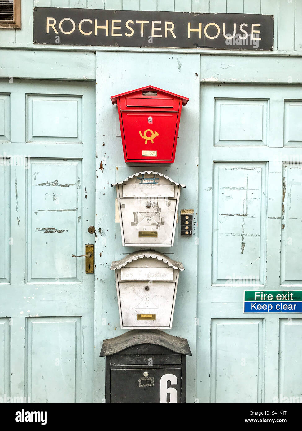 Letter boxes hi-res stock photography and images - Alamy