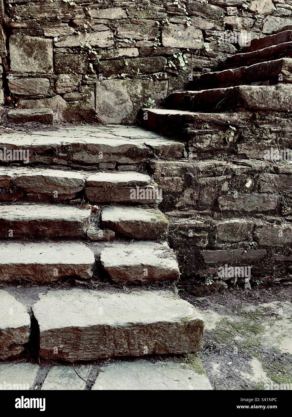 Old stone stairs Stock Photo - Alamy