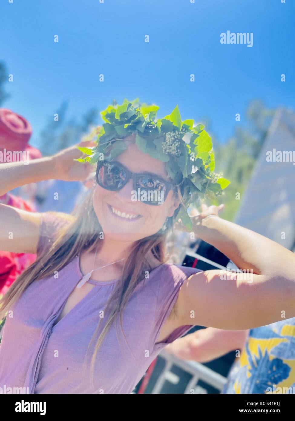 Midsummer sweden celebration hi-res stock photography and images - Alamy