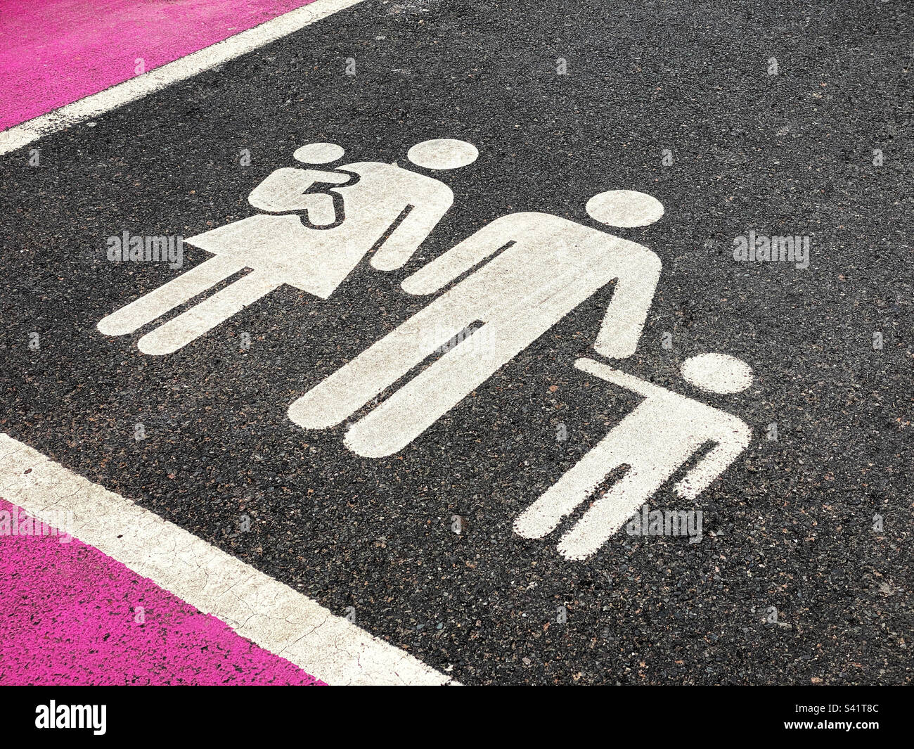 Family Car Parking Space. Logo design in a large multi vehicle parking ...