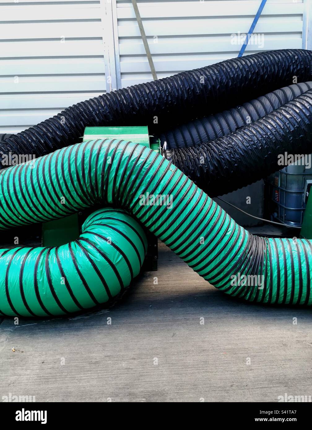 Air conditioning pipes hi-res stock photography and images - Alamy