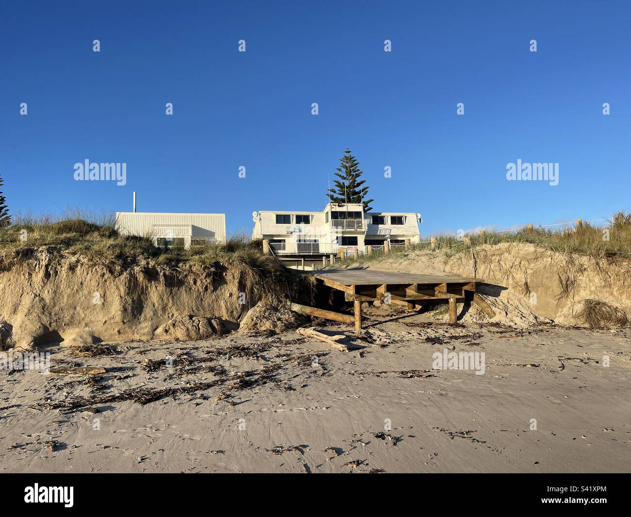 Whangamata Beach surf club access ramp is unusable after Cyclone ...