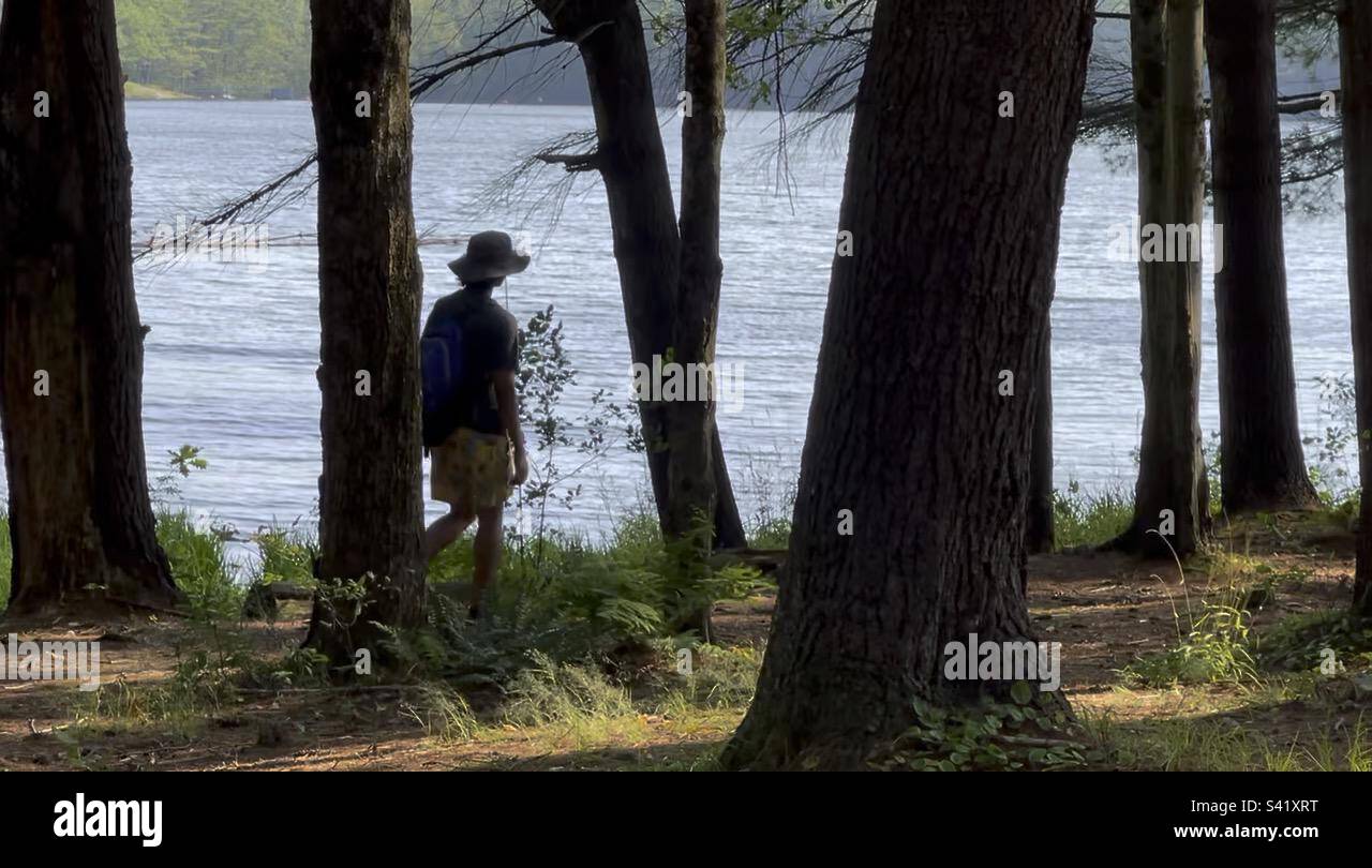 Hiking and camping in indian brook hi-res stock photography and images ...