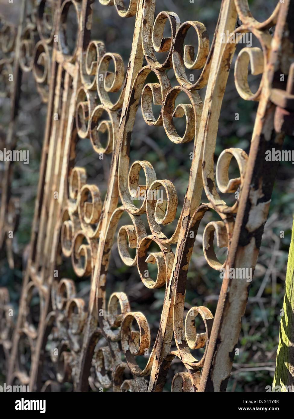 Intricate metal gate hi-res stock photography and images - Alamy
