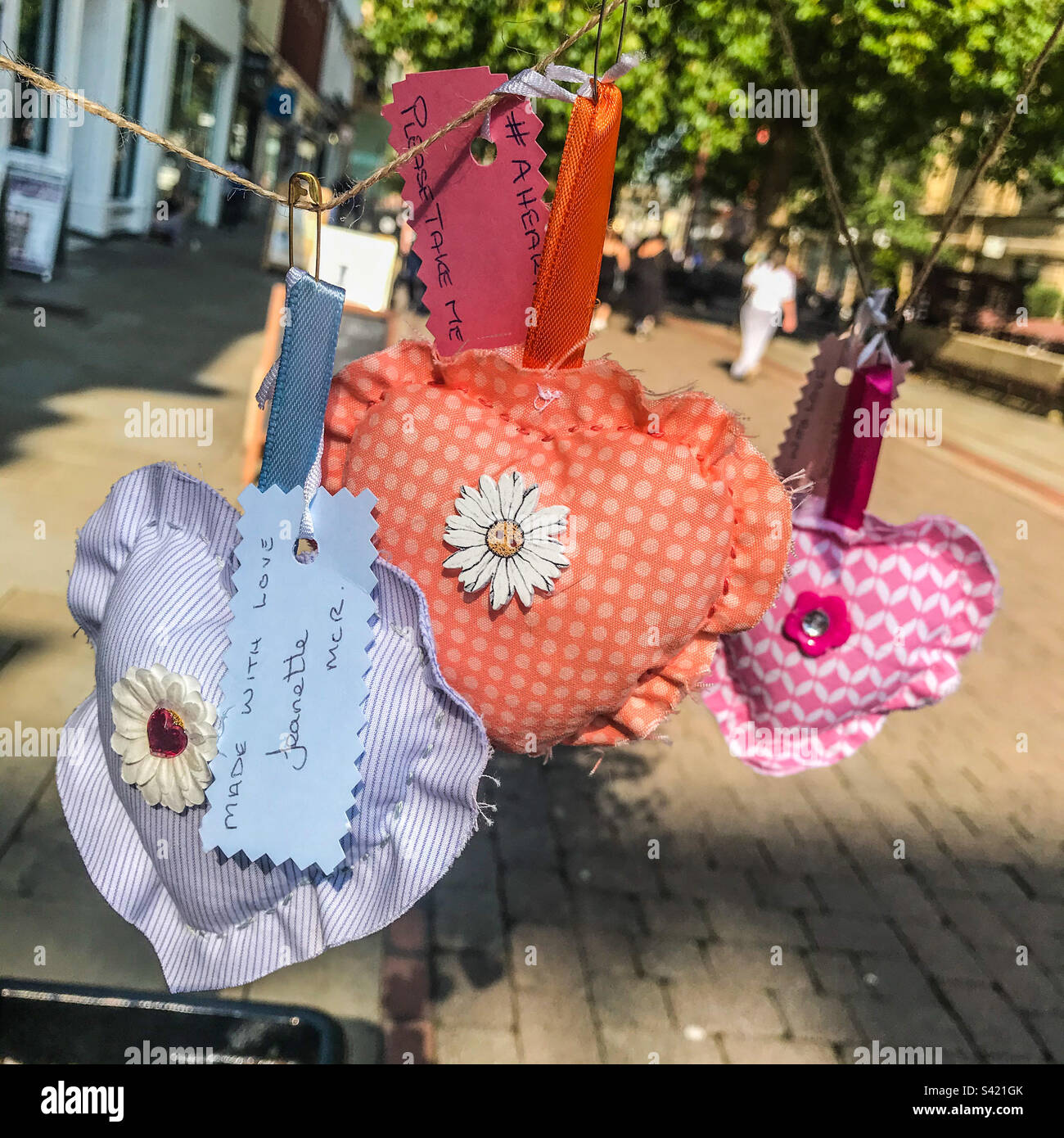 A heart for Manchester Stock Photo - Alamy