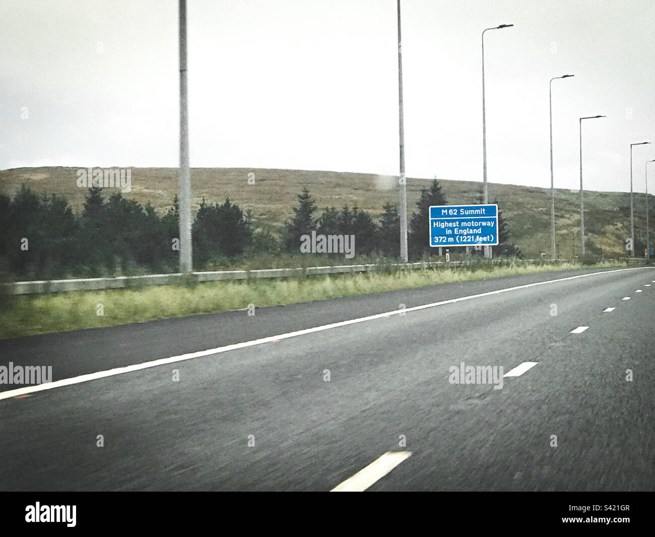 M62 summit hi-res stock photography and images - Alamy