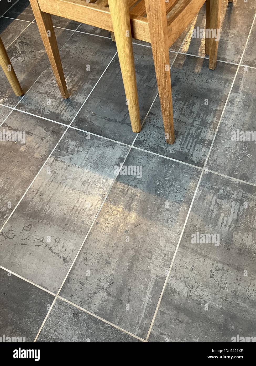 Tiles chair hi-res stock photography and images - Alamy