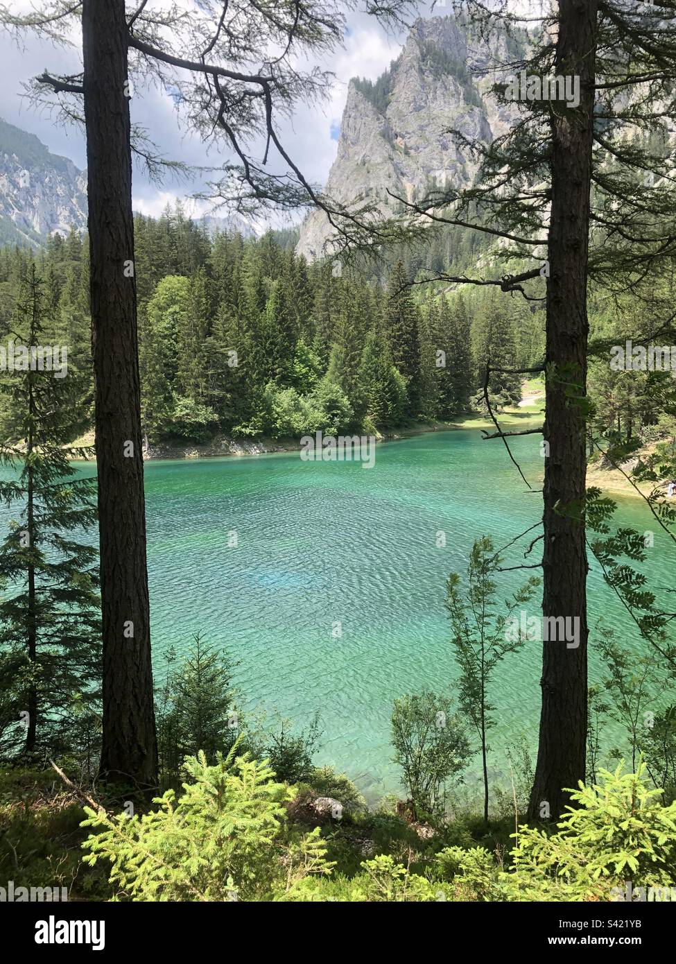 Green Lake - Hochschwab - Styria Stock Photo - Alamy
