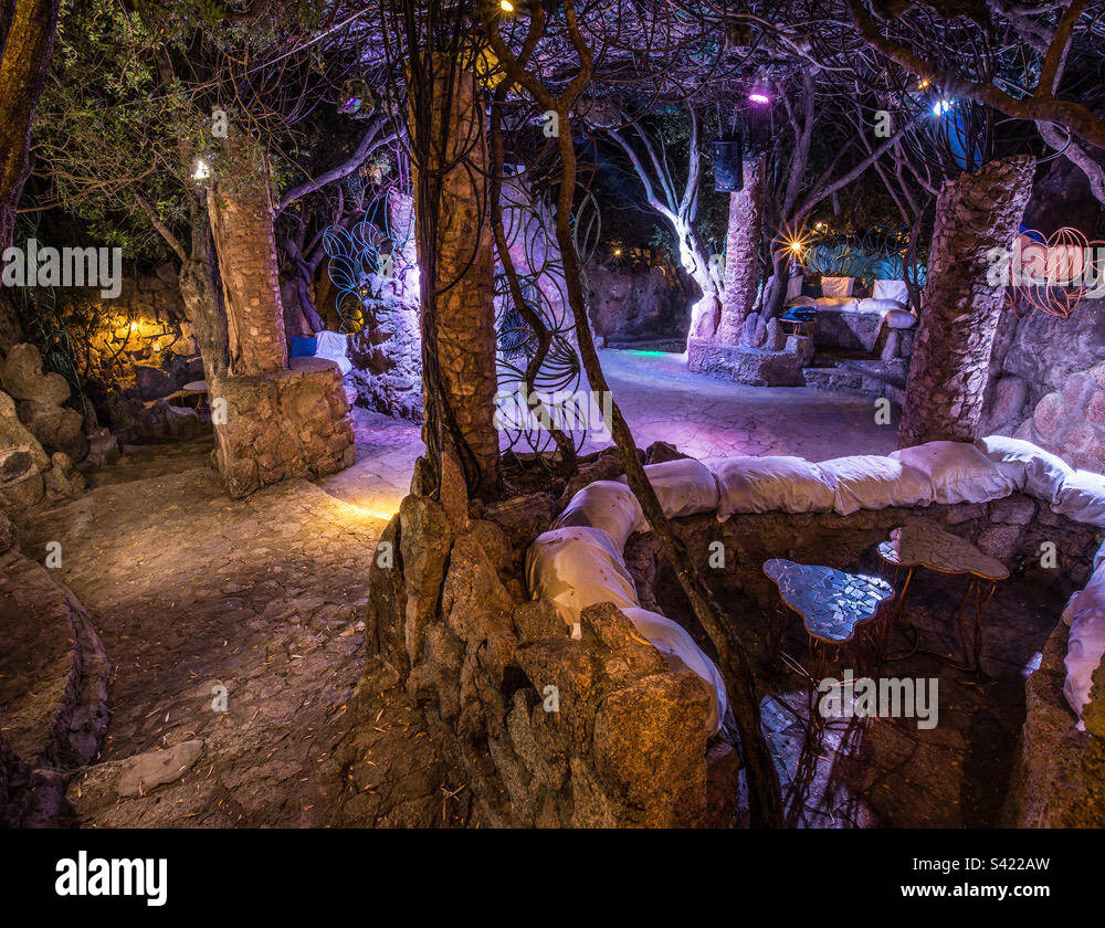 Beautiful club in Sardinia Stock Photo - Alamy