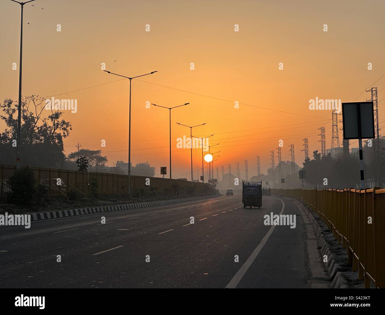 India evening hi-res stock photography and images - Alamy