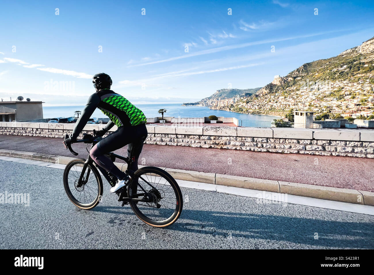 Bike view hi-res stock photography and images - Alamy